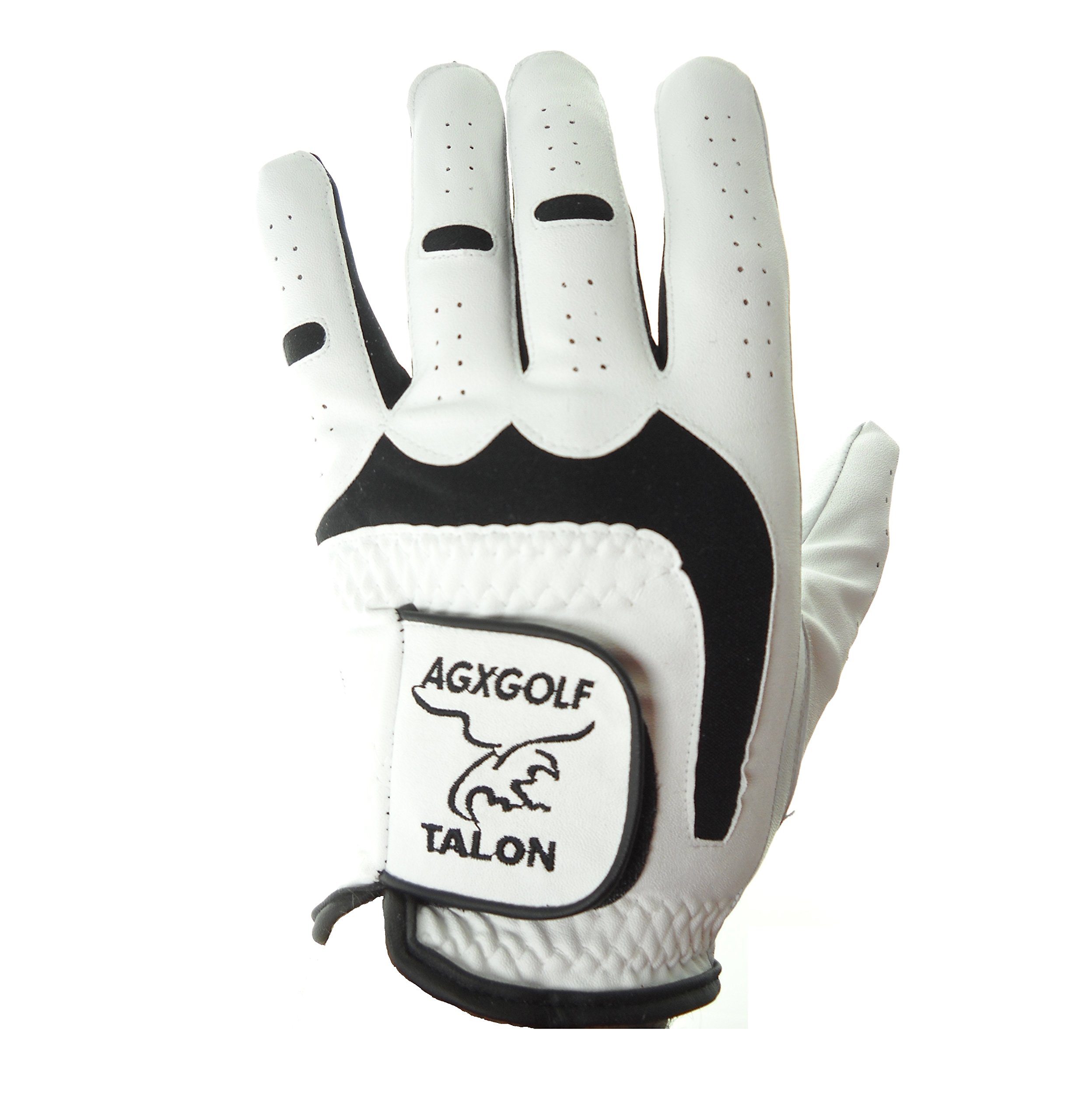 6 Pack!! AGXGOLF Talon Cadet Large Cabretta Leather Golf Gloves (Intech Style) for Men Who Golf Right Handed (6 Pack) in Stock