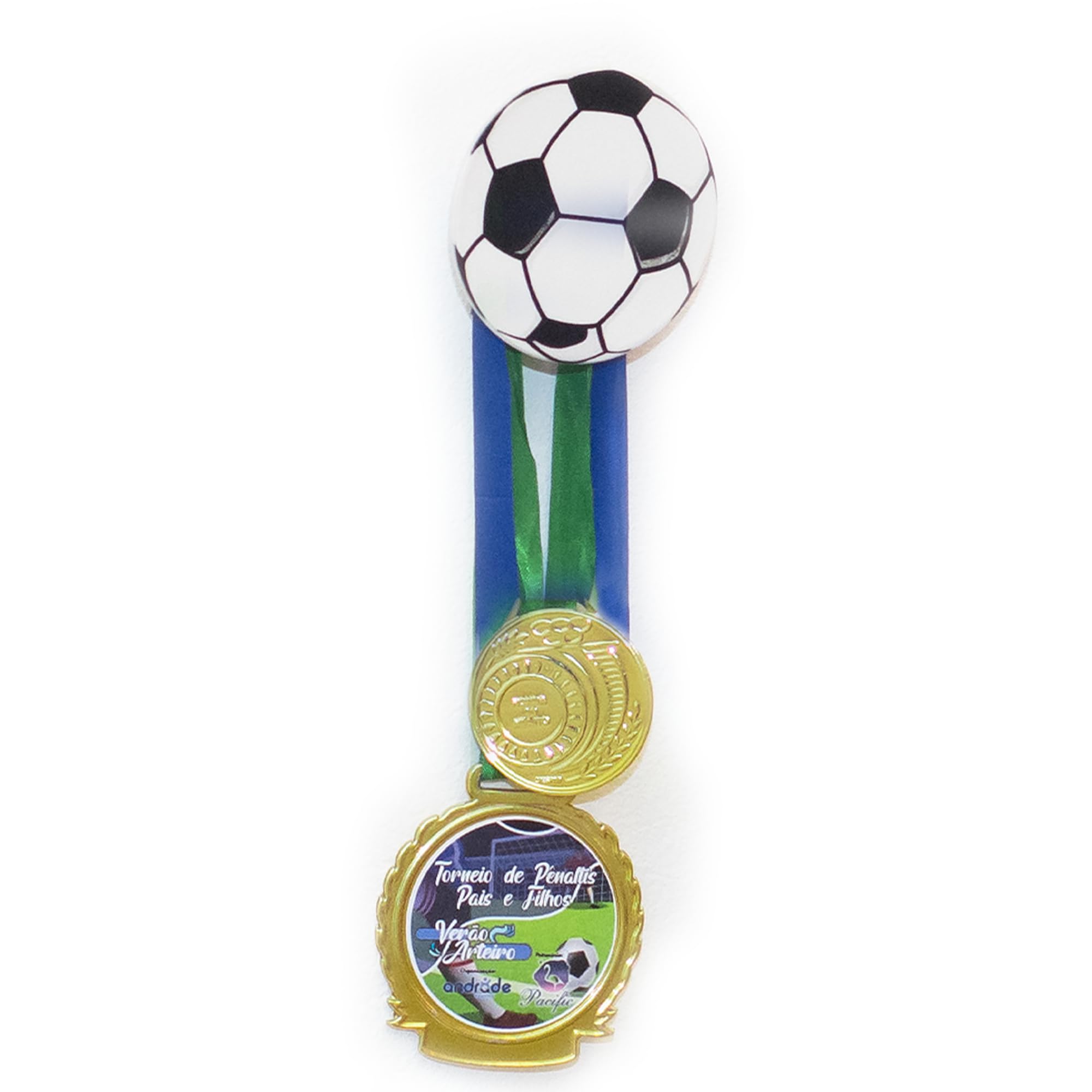GEGUTON Soccer Ball Decorative Wall Hook - Organizer Holder for Towels, Coats, Hats, Caps, Bags, Backpacks & More - Cute Creative Fun Wall Decoration for Kids Room - Ideal for Gifting