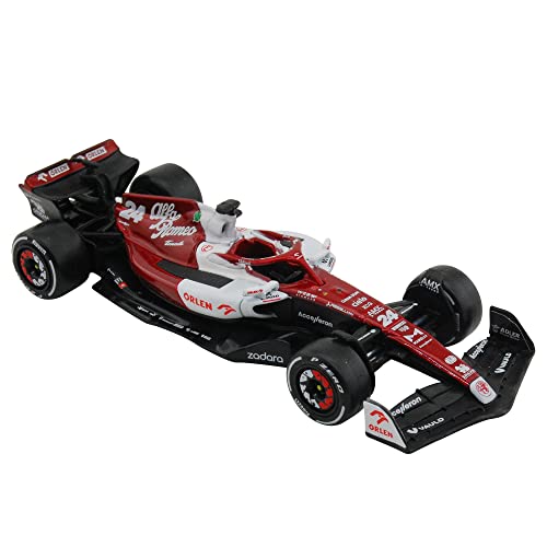 Bburago Alfa Romeo F1 C42#24 Guanyu Zhou 2022 1/43 Diecast Model Car 38067
