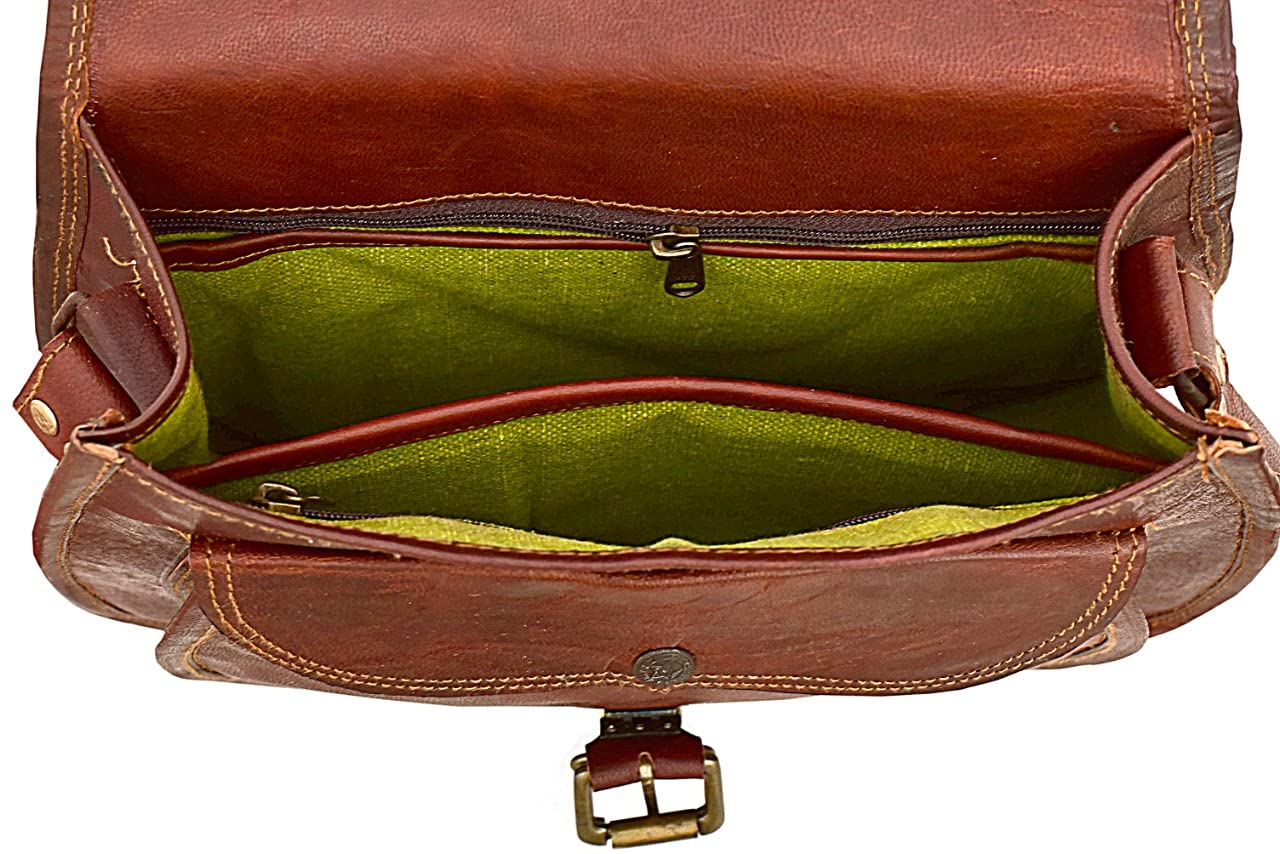cuero Genuine Leather Crossbody Handbag for Women - Shoulder bag for Womens Handmade