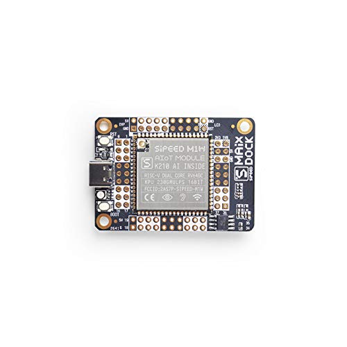 Sipeed Maix M1W Dock Kit K210 AI+lOT WiFi Development Board RISC-V Dual Core 64bit MCU for Edge Computing
