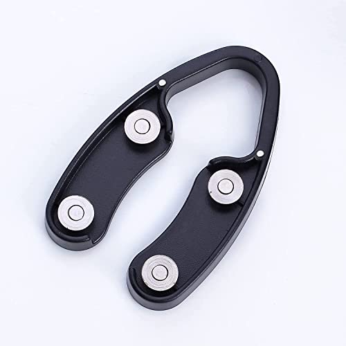 3 Pack Wine Foil Cutter Tool, Wine Bottle Opener Accessory, Magnetic Wine Foil Cutters Wine Bottle Opening Accessories, Black