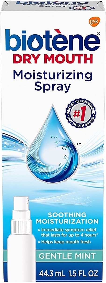 Biotene Moisturizing Mouth Spray 1.5 fl oz (Pack of 2)