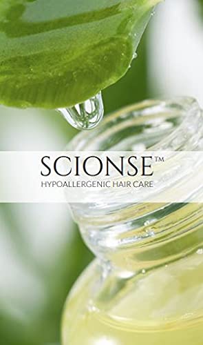 SCIONSE Hypoallergenic Detangle, Fragrance Free, Unscented, Heat Protectant- Detangler and Leave-in Conditioner