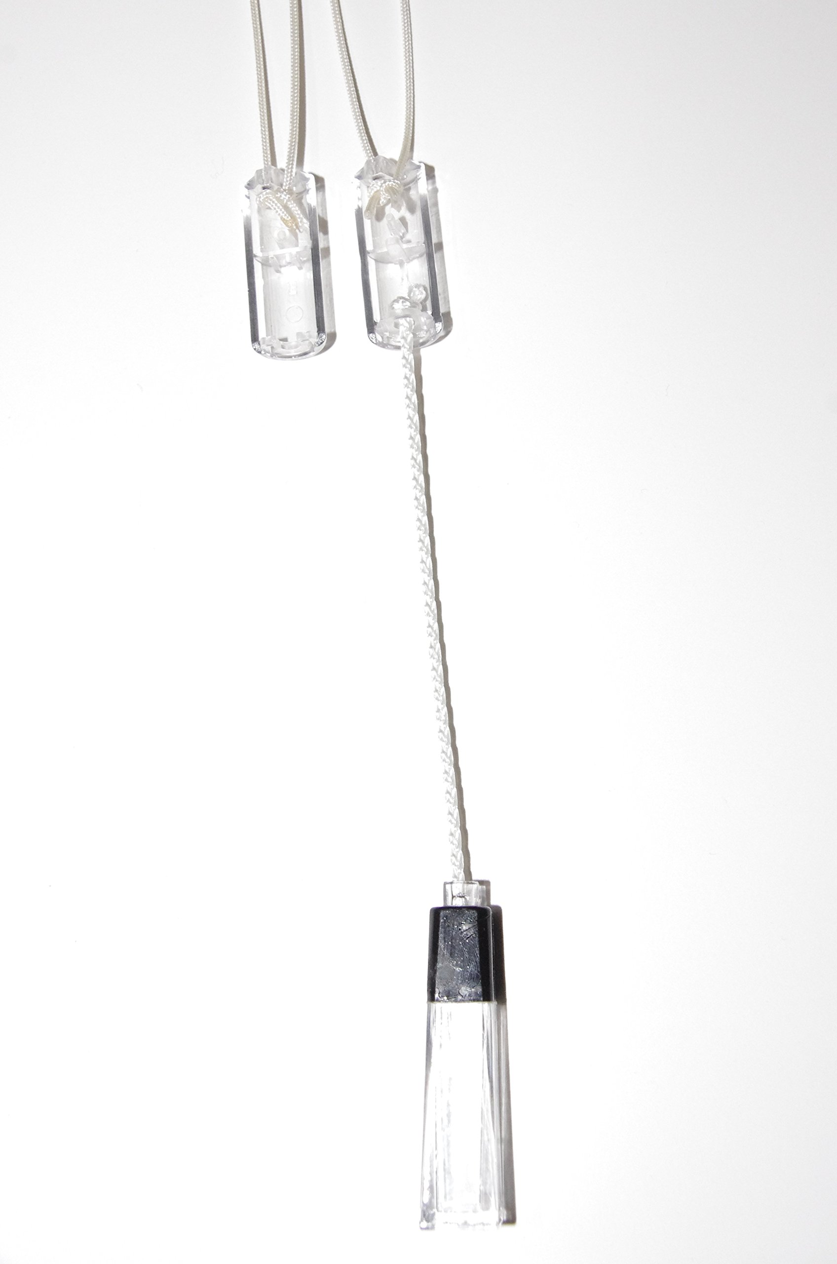 HomeAmore Breakaway Blind Cord Condenser, Tassel, Pull Cord Set. Child Safety Breakaway Condenser Will Open to Prevent Mishap. for Homes with Young Children (1 Set).