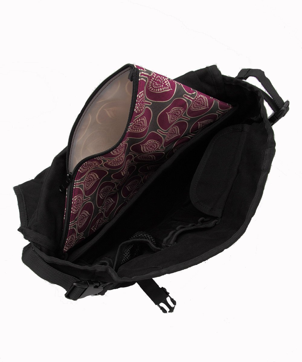 Boba Pack Shoulder Style Diaper Bag Can Attach to New Boba 3g and 4g Carriers Lila