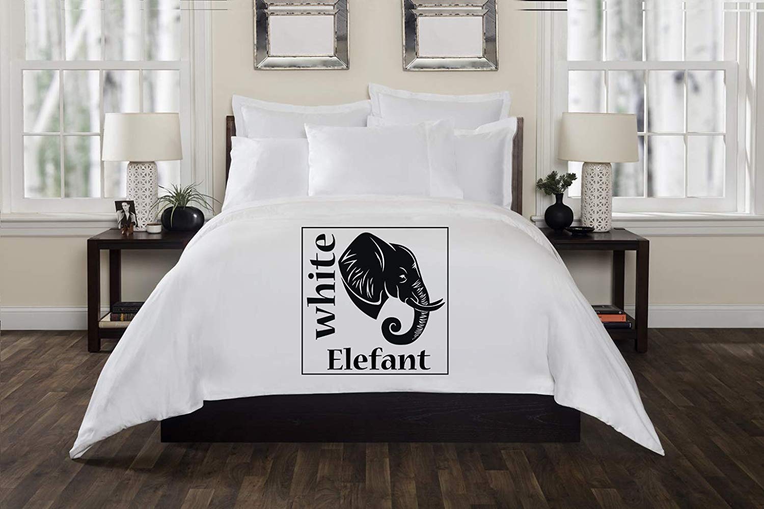Arkwin Home Products Excellent Soft 100% Egyptian Cotton Twin Extra Long, 39" x 80" Size Mattress Cover, Zips Around The Mattress (Navy Blue Solid)