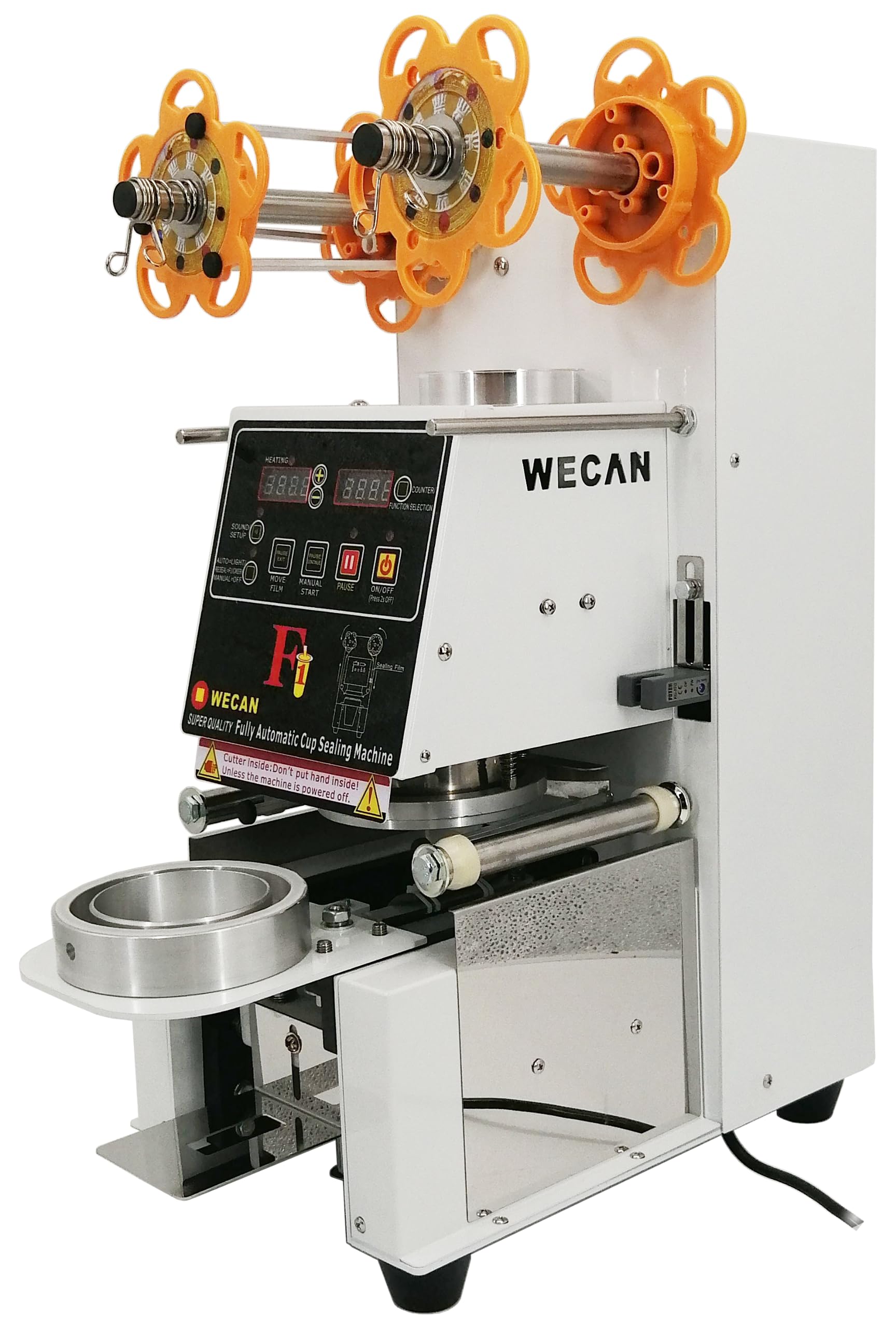 98MM pet cup sealing machine 98MM pet cup sealer