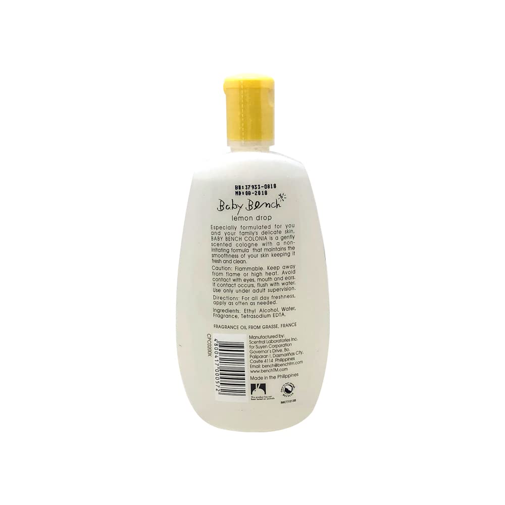 Bench Cologne Lemon Drop 200ml (NEW STOCK)