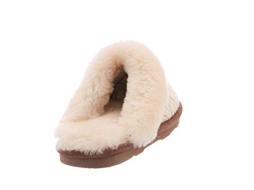 BEARPAW Women's Effie Linen Size 9 | Women's Slipper | Women's Shoe | Comfortable & Lightweight