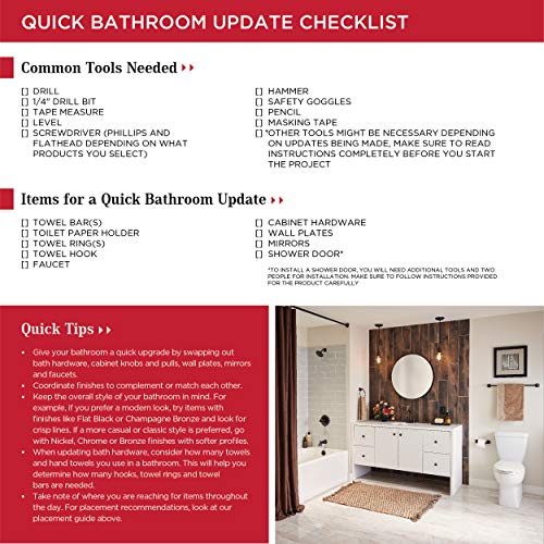 Delta Faucet Meridian Towel Hook, Robe Hook Satin Nickel Towel Holder for Bathroom, Bathroom Accessories, 136671