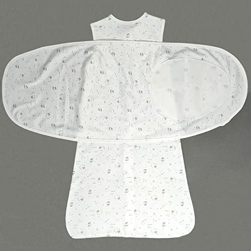 Enrich YLife Baby Cotton Sleeping Bag Split Swaddle Sack Wearable Blanket for Boys and Girls, 4 Season, 6-12 Months (Goodnight Sheep)