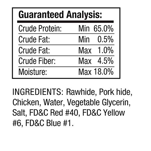 Good'N'Fun P-94130 Triple Flavor Wings Dog Chews, One Size, 12-ounce, Multi