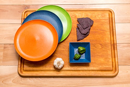 EVO Sustainable Goods 10" Plate, Set of Four, White