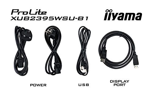 iiyama Prolite XUB2395WSU-B1 22.5" WUXGA LED Matt Flat Black Computer Monitor