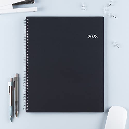Blue Sky 2023 Monthly Planner, January - December, 8" x 10", Flexible Cover, Wirebound, Passages (142074)