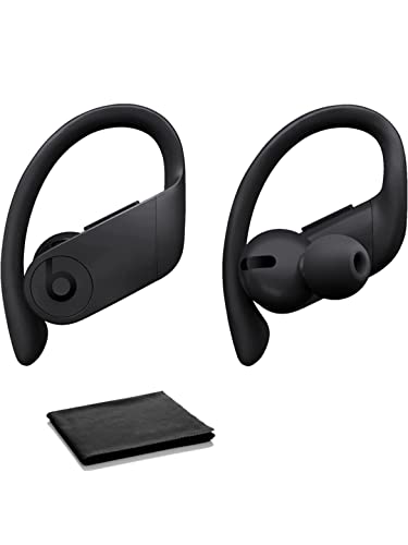 Beats_by_dre Powerbeats Pro Wireless Earbuds - Class 1 in-Ear Bluetooth Headphones with Bonus Cleaning Cloth - (Black)