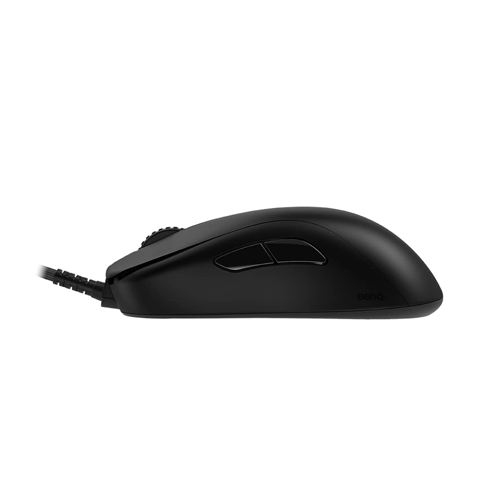BenQ Zowie S2-C Symmetrical Gaming Mouse | Professional Esports Performance | Driverless | Paracord Cable | Revisioned C-Features | Matte Black | Small Size