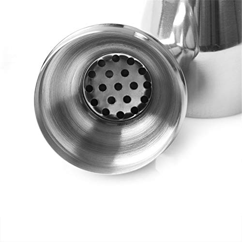 Delidge Cocktail Shaker Small Martini Shaker Stainless Steel Small Drink Shaker with Strainer and Lid Top, Mini Martini Shaker Bar Shaker (8.4oz/250ml,small) Shakers Bartending