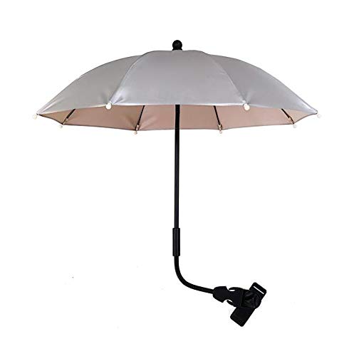 Umenice Baby Stroller Sun Protection Parasol UPF 50+ UV Protect Pushchair Sun Parasol Pink