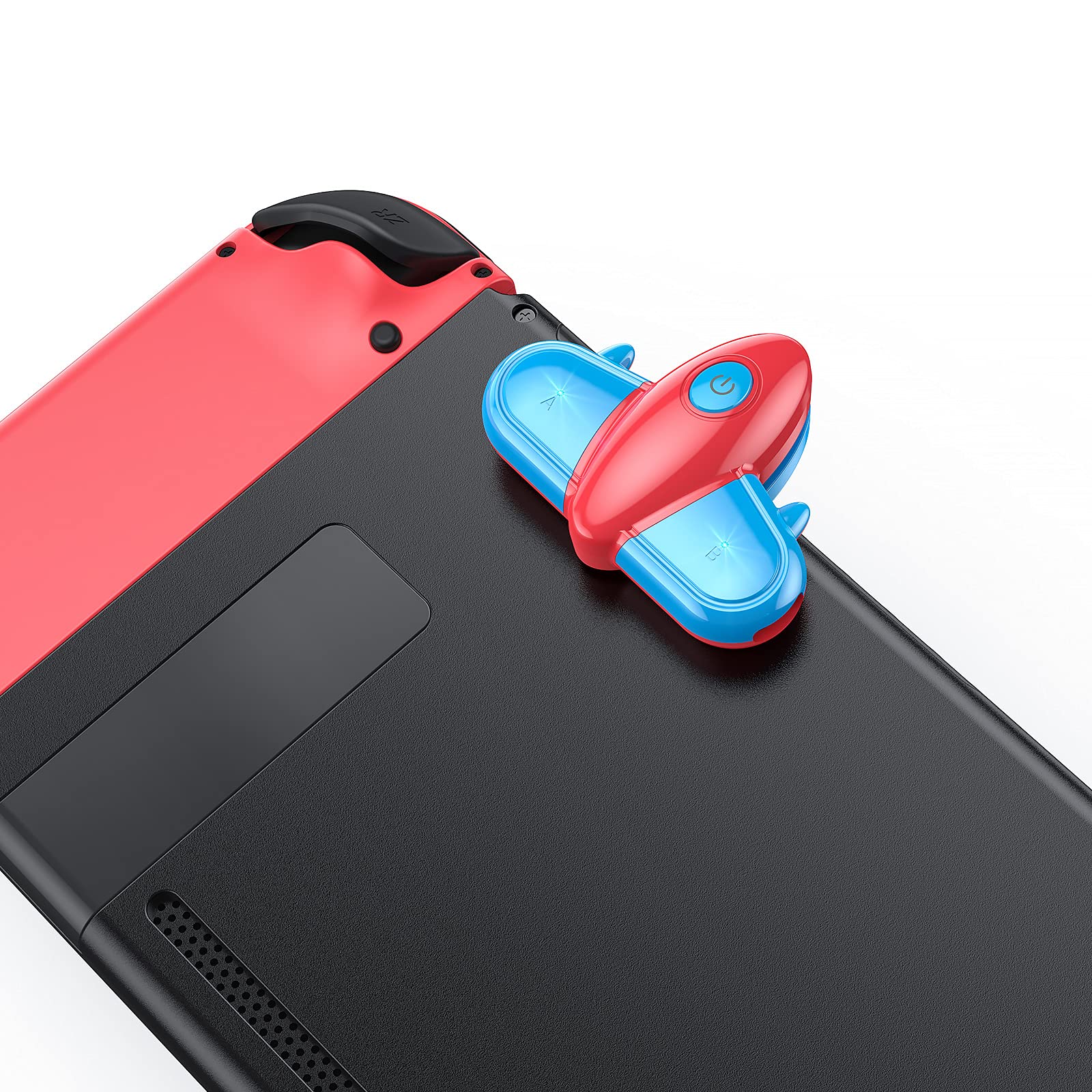 Vivefox Switch Bluetooth Adapter - Bluetooth 5.0 Audio Transmitter Compatible for Nintendo Switch/Lite 3.5mm Audio Adapter with APTX Low Latency Supports Wireless Bluetooth Headphones and Speakers