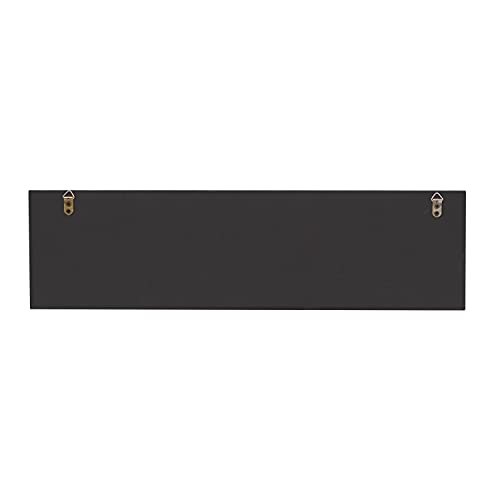 Deco 79 Wood 14 Hangers Wall Hook, 28" x 3" x 8", Multi Colored