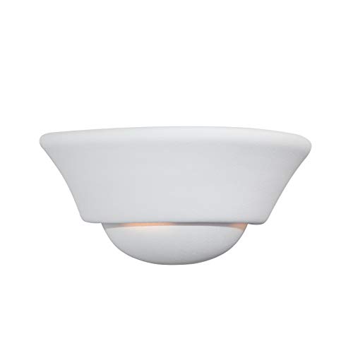 Designers Fountain 6031-WH Wall Sconce, 6 in , White