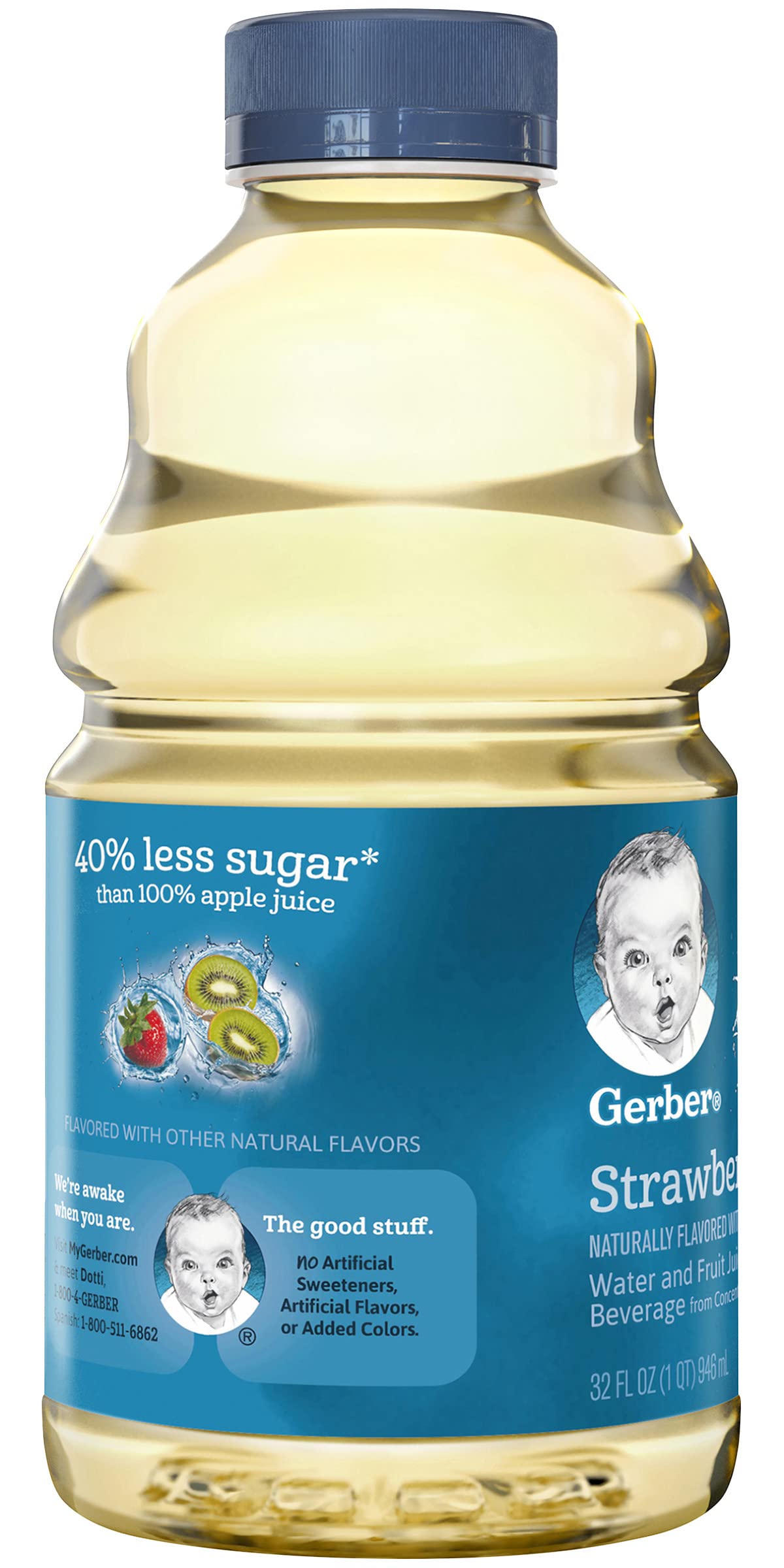 Gerber Toddler Juice Bottles (Strawberry Kiwi)