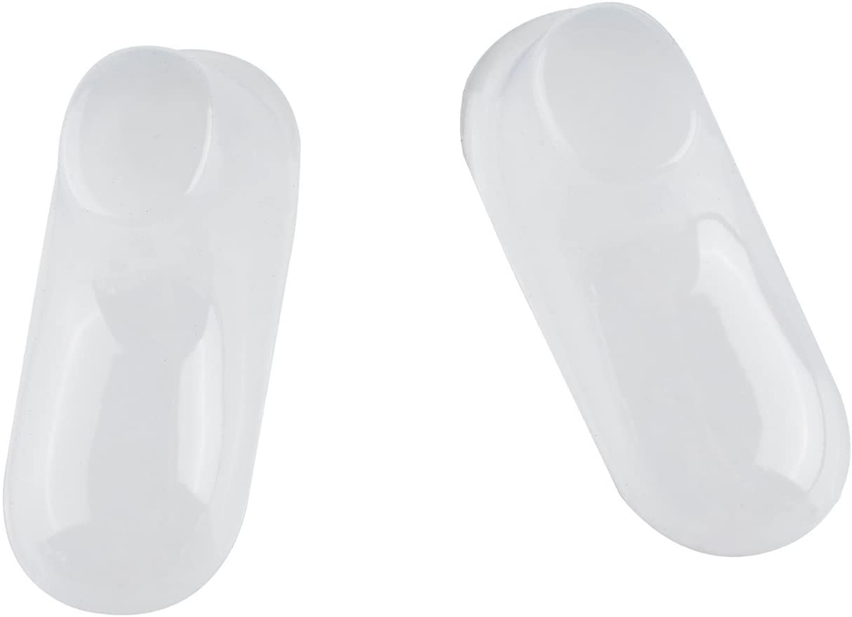 Z-Color 100pcs Clear Plastic Baby Feet Display Showcase,Shoe Trees,Baby Booties, Shoes And Socks (9.5cm)
