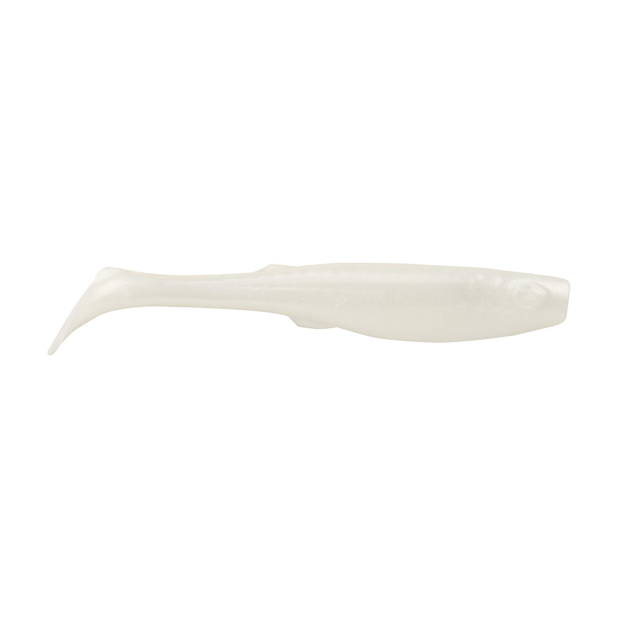 Berkley Gulp! Alive! Paddleshad Fishing Soft Bait, Pearl White, 5in - Pint 4x7