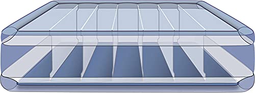 Beautyrest Hi Loft Air Bed Mattress with Pump and Edge Support, 17" Queen