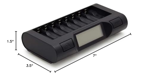 Powerex MH-C980 Turbo Charger Analyzer for AA/AAA Batteries