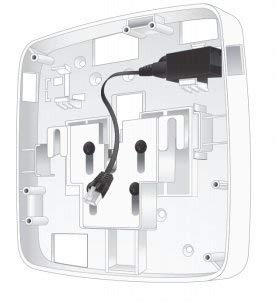 RW RoutersWholesale Aruba Compatible AP-220-MNT-W3 Wall/Ceiling Mount for Wireless Access Point (JY706A)