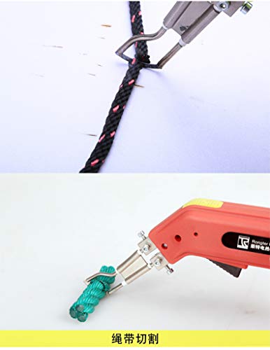 Handheld Electric Hot Knife Cutter and Heat Sealer Rope Healing Professional Hot Cutting Knife Fabric Cloth Cutter