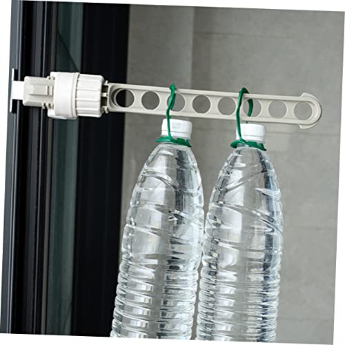 BUGUUYO 3pcs Rotary Clothes Rack Travel Hanger Hanging Racks for Clothes Adjustable Clothes Rack Clothes Hanger Pants Hanger Portable Abs Portable Clothes Racks Clothes Drying Hooks Suit