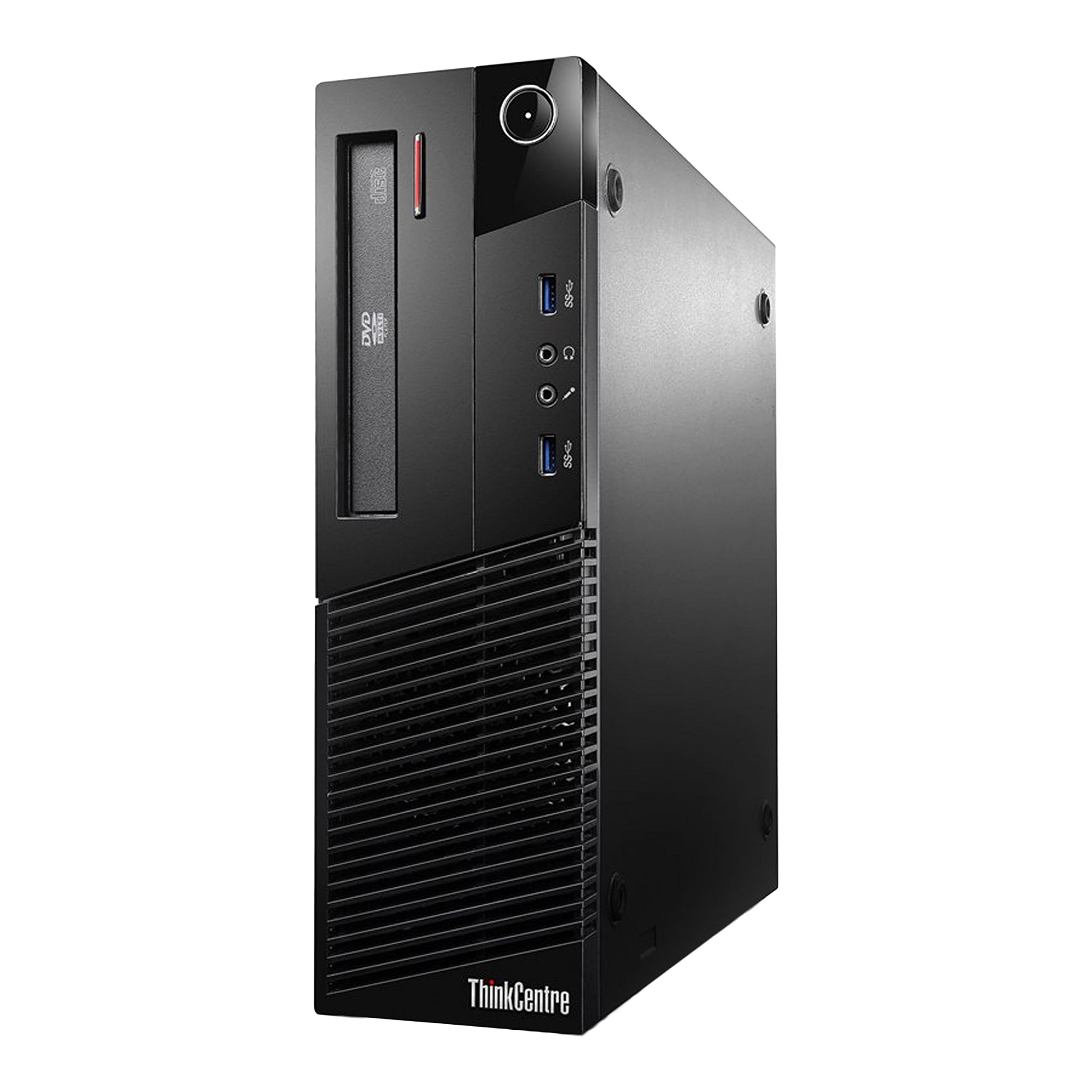 Lenovo ThinkCentre M83 Small Form Factor Desktop PC, Intel Quad Core i5-4670 up to 3.8GHz, 8G DDR3, 500G, WiFi, BT 4.0, DVD, Windows 10 64-Multi-Language Support English/Spanish/French (Renewed)