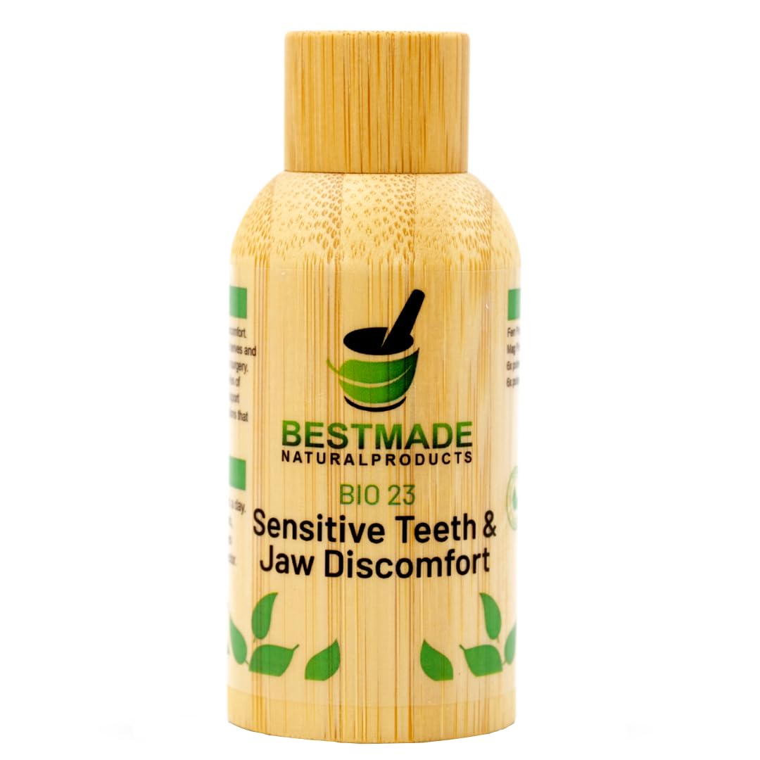 BestMade Natural Products Toothache & Nerve Support in Jaw | Helps Ease Tooth Sensitivity and Oral Discomfort Following Dental Work | Bio23 | Pellets