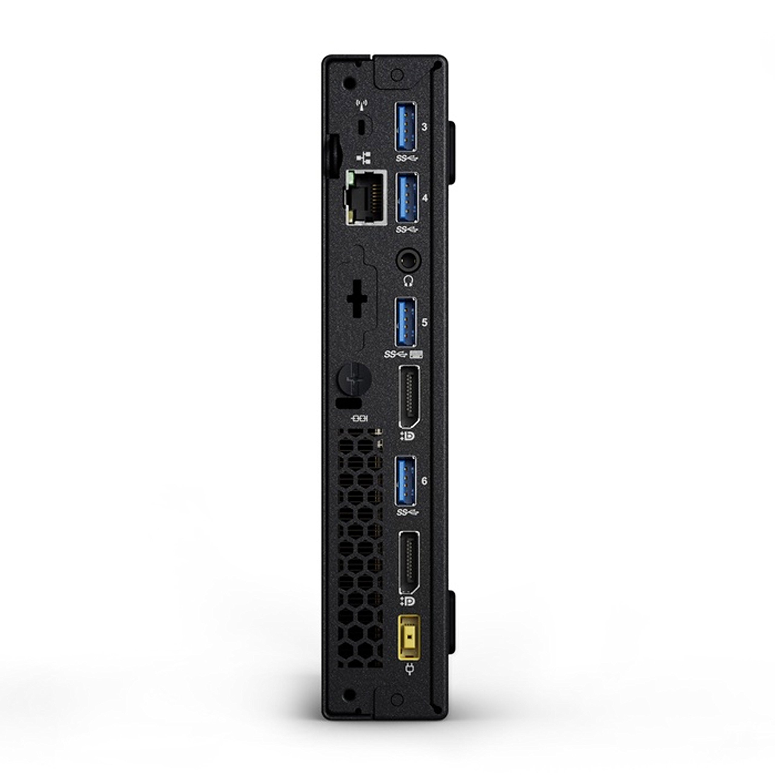 Lenovo ThinkCentre M700 Tiny Business Desktop PC, Intel Quad Core i7-6700T up to 3.6GHz, 8G DDR4, 512G SSD, WiFi, Bluetooth 4.0, Windows 10 64-Multi-Language Support English/Spanish/French (Renewed)