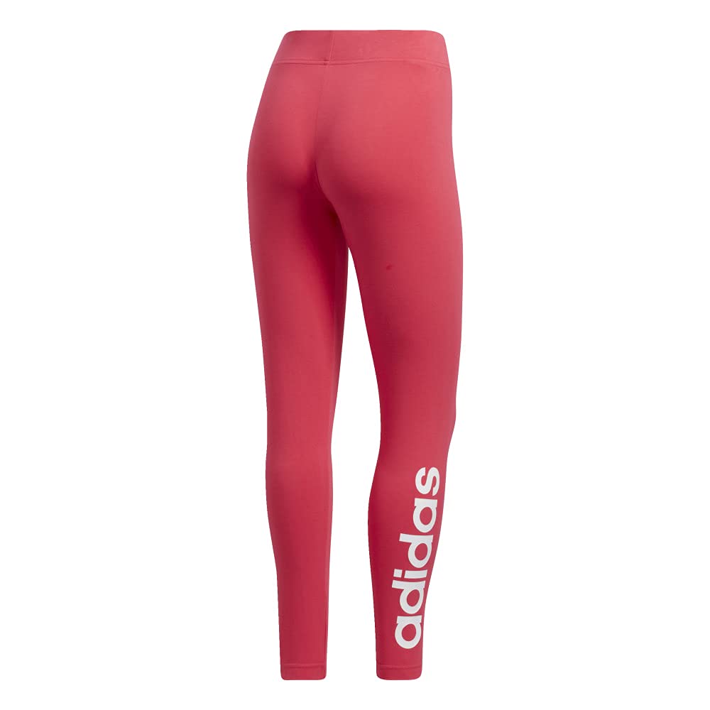 adidas Female Essentials Linear Tights, Power Pink/White,L
