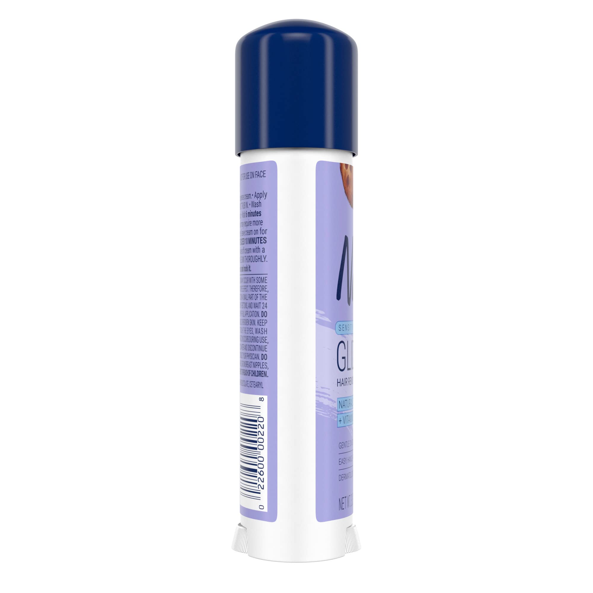 Nair Hair Remover Sensitive Formula Glide On Depilatory Cream 3.3 oz