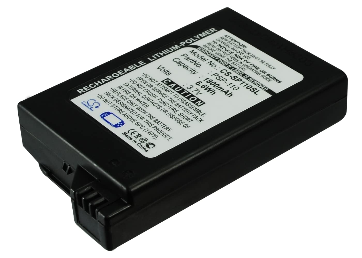 Cameron-Sino CS Backup Battery for Sony Game, PSP, NDS PSP-1000, PSP-1000G1, PSP-1000G1W, PSP-1000K, PSP-1000KCW, PSP-1001, PSP-1006