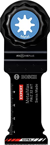Bosch Professional 1x Expert MetalMax PAIZ 32 AIT Multitool Blades (for Steel, Stainless steel, Width 32 mm, Accessories Multitool)