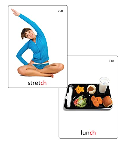 Super Duper Publications | Articulation Photos CH Sound Fun Deck Flash Cards | Educational Learning Resource for Children