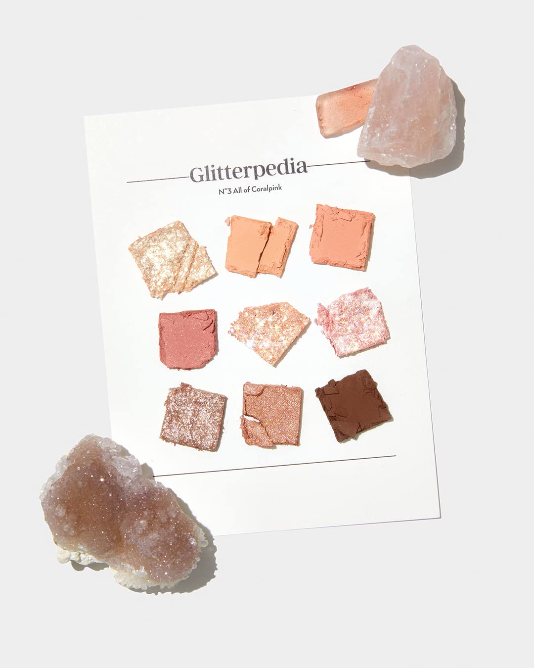 UNLEASHIA Glitterpedia Eye Palette NO.3 All of Coralpink