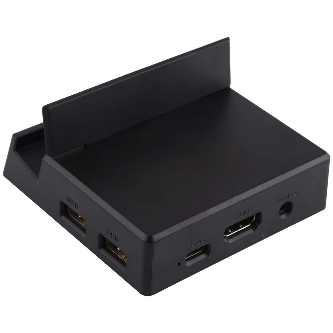 PANUSBGHUB V105 USB-C/Type-C to USB 2.0 x 3 + USB-C/Type-C + HDMI + Audio Port + SD/TF Card Reader Multi-Function Phone Stand HUB Docking Station
