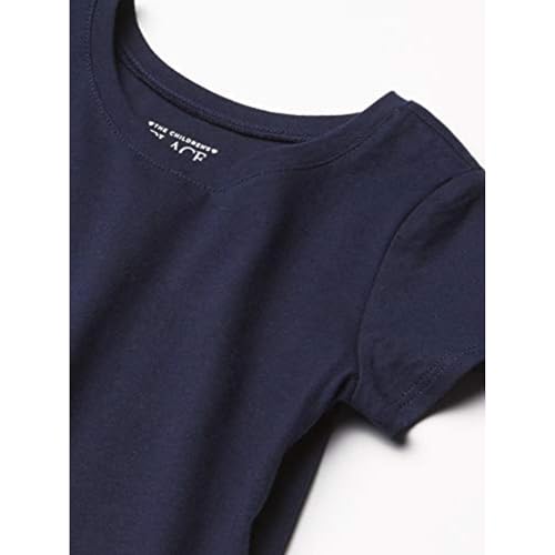The Children's Place baby girls Long Sleeve Basic Top T Shirt, Tidal, 5T US