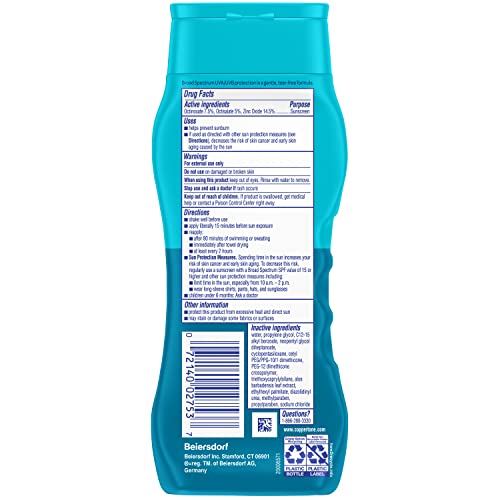 Coppertone Kids Sunscreen Lotion SPF 50, Water Resistant Sunscreen for Kids, #1 Pediatrician Recommended Sunscreen Brand, Tear Free Sunscreen Lotion, 8 Fl Oz Bottle
