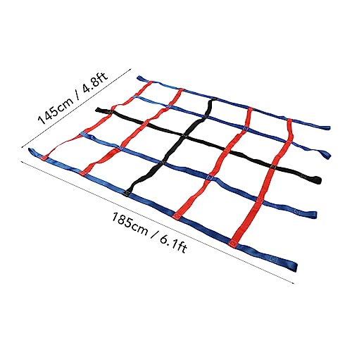 DAUERHAFT Climbing Net, 3 Colors Climbing Net Cultivate Motor Skills Improve Self Confidence for Playgrounds