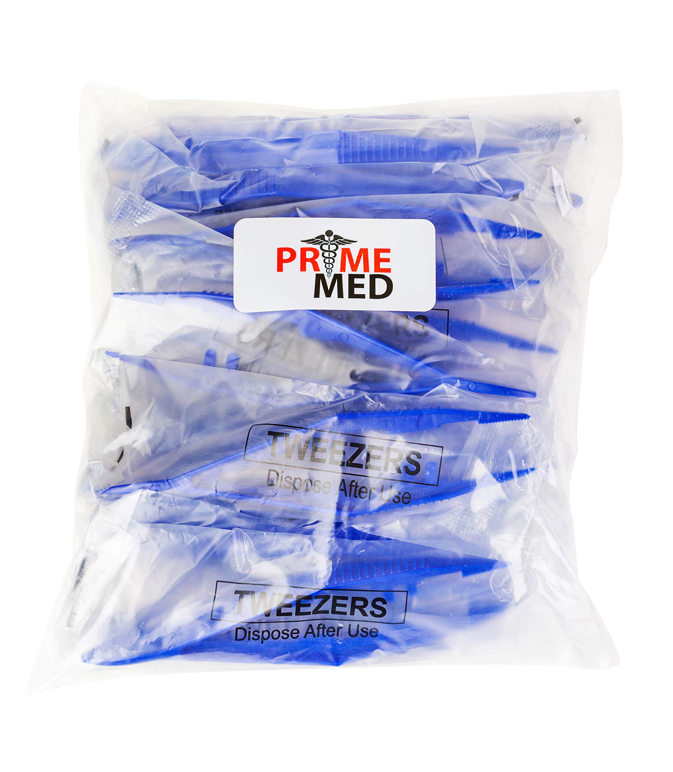 Precision Tapered Thumb Tweezers from PrimeMed β Individually Wrapped (50 Count)