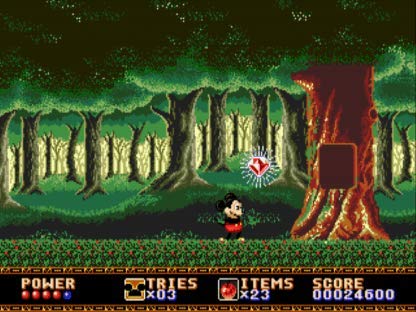 Castle of Illusion Starring Mickey Mouse (Sega Genesis) – Reproduction Video Game Cartridge